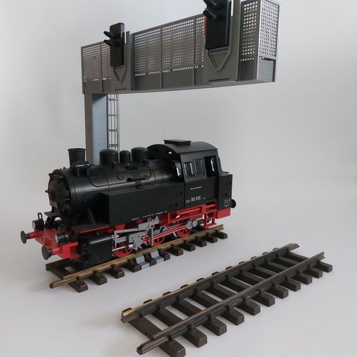 🌉 G gauge signal bridge garden railroad・ STL File for ・Cults