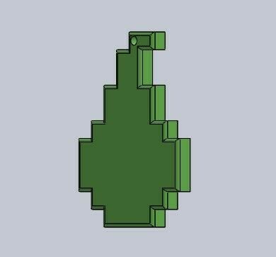 STL file Christmas Ornament Pacman 🎄 ・3D printable model to download・Cults