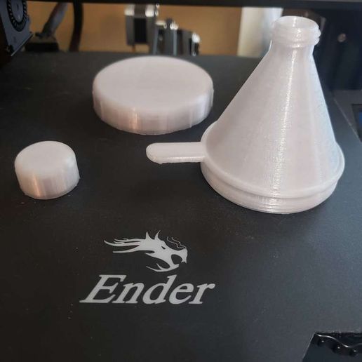 💭 Threaded workout Funnel・Free STL File for ・Cults