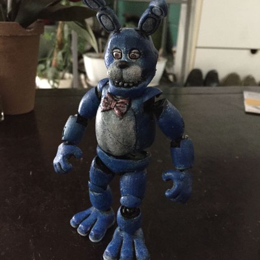 🎬 Bonnie The Bunny Fnaf Movie Articulated Figure・ 3D File for 3D ...