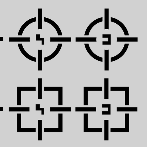 3D file Tau Markerlight tokens, 4 matching pairs 🎲 ・Template to ...