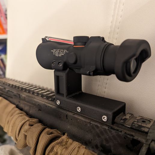 3D printed NLAW Acog scope mount • made with elegoo neptune 4・Cults
