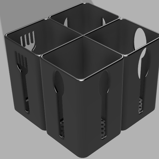 STL file Cutlery tray 🔪 ・3D printing template to download・Cults