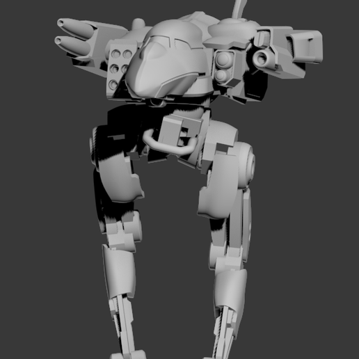 🎲 Scout Mech・Free 3D File for ・Cults