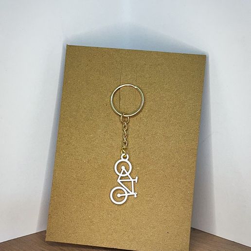 STL file Bicycle key fob 🚲 ・3D printer model to download・Cults