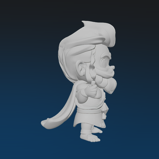 👾 Zeus Chibi - God of Olympus in Kawaii Version・ STL File for 3D ...