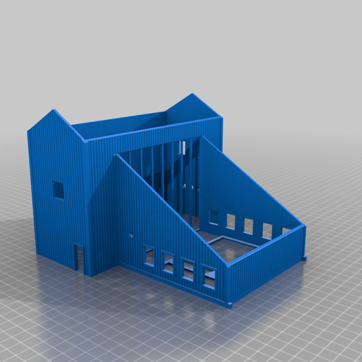 🏛️ HO Scale Coal Mine・Free STL File for 3D printing・Cults