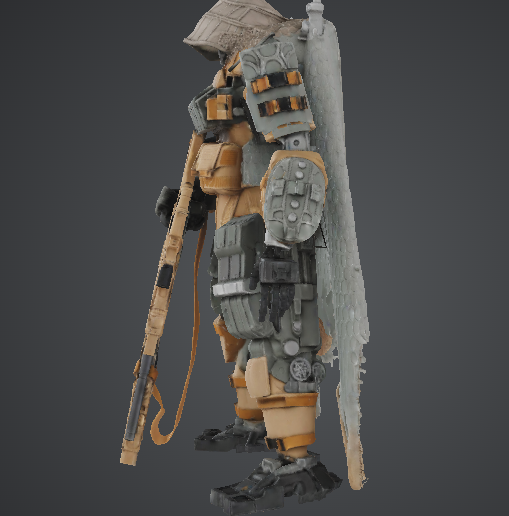 🔫 Mech Warrior Sniper Mark5・Free STL File for 3D printing・Cults