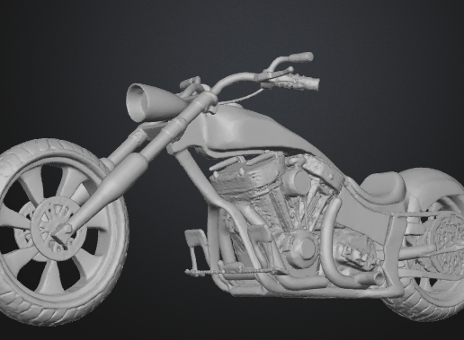 🎨 Chopper・ STL File for 3D printing・Cults