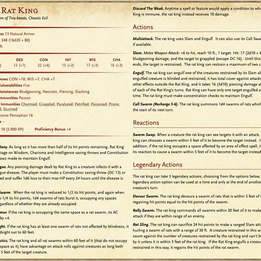 👹 Ratking・ 3D File for 3D printing・Cults