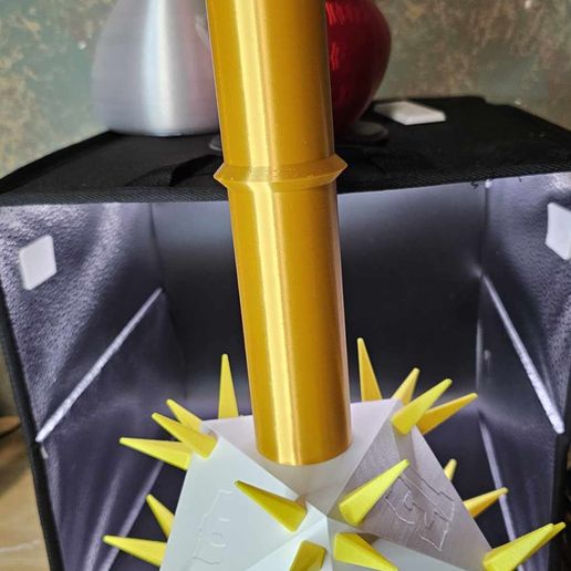 🎲 D20 Mace dice case・Free 3MF File for 3D printing・Cults