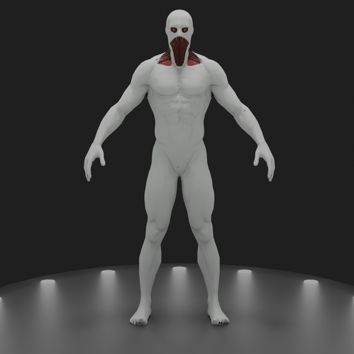 Fichier STL Low Poly Attack on Titan 3D Model FAN ART 🎨 (OBJ)・Design ...