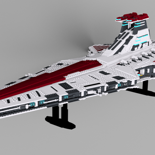 ⭐ Star Wars Venator-class Republic Attack Cruiser UCS 75367 (2022)・ STL ...