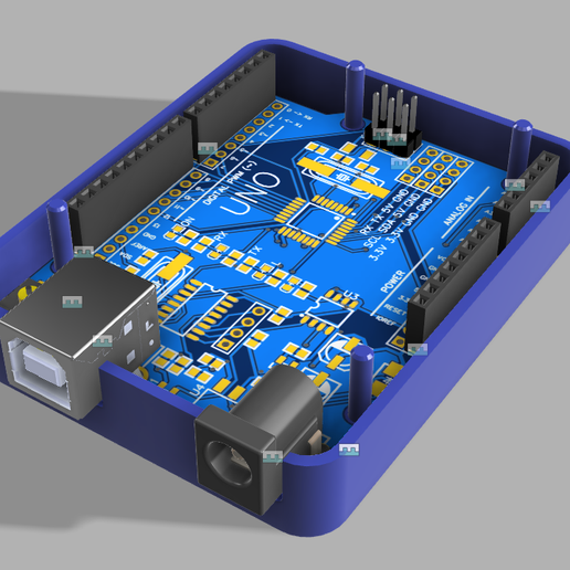 Descargar archivo STL Case Arduino Uno • Objeto imprimible en 3D ・ Cults