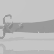🗡️ Barnacle heavy sword・ STL File for 3D printing・Cults