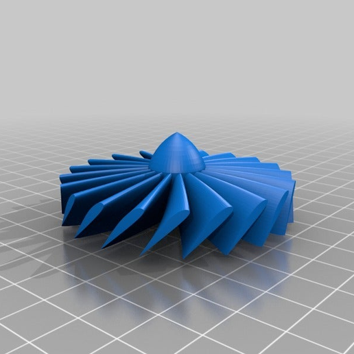 🚁 Aerodynamic fan blade assembly・Free STL File for ・Cults