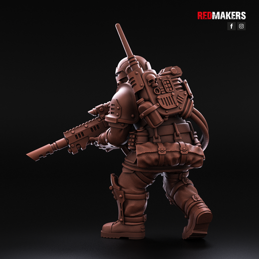 💂 Shock Troops - Elite Squad of the Imperial Force・ 3D File for 3D ...