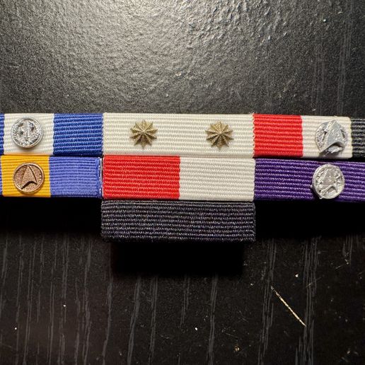 🎀 Starfleet Ribbon Devices・ STL File for 3D printing・Cults