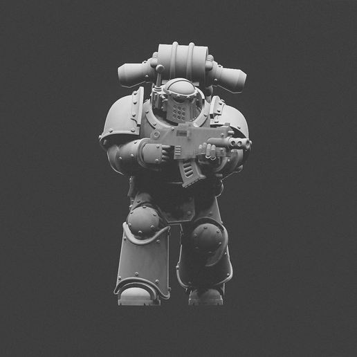 🔥 UPSCALED Rivet armor fire squad・ 3D File for 3D printing・Cults