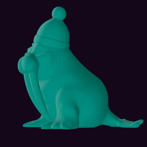 🌊 3D Walrus x sui network・ STL File for 3D printing・Cults