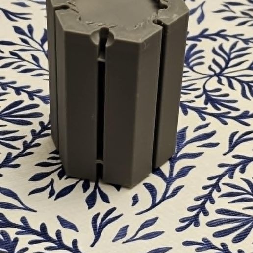 Free STL file Gravitrax 7x slotted spacer / Pillar Supporting Mask ...