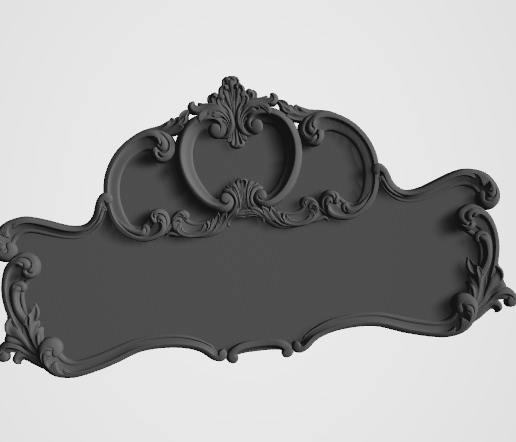 🛏️ CNC CARVED HEADBOARD AND BED PIECES CLASSIC・Archivo STL para ...