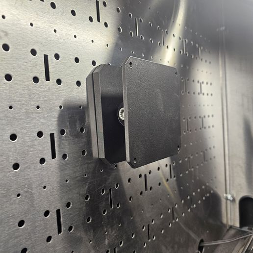 🧑‍🔧 Snap-On Slots-N-Dots Monitor mount・ STL File for 3D printing・Cults