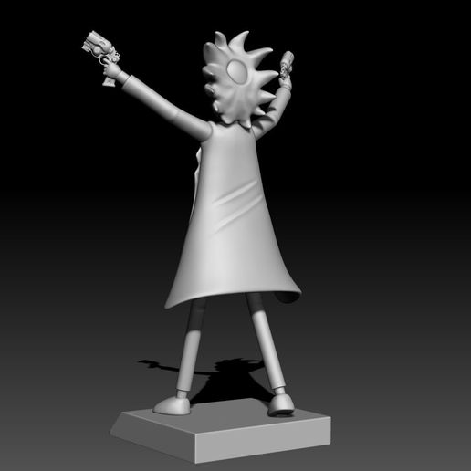 🎨 Rick and Morty・Free STL File for ・Cults