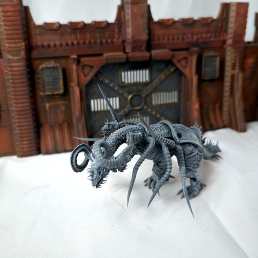 🎲 Chaos hydra tabletop/wargames miniature・ 3D File for 3D printing・Cults