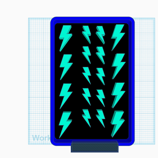 🔩 8Lightening bolt・ STL File for 3D printing・Cults