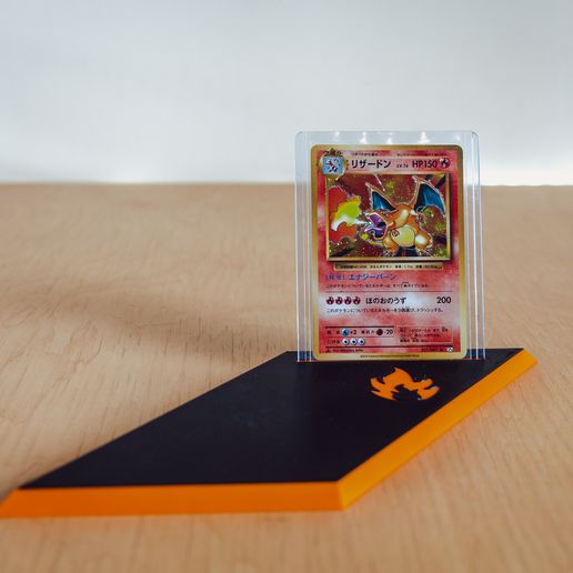 🐉 Pokemon Card Stands・Free 3D File for 3D printing・Cults