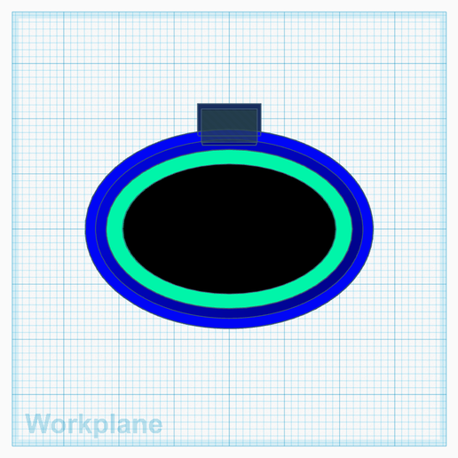 👾 Oval with cardstock insert・ STL File for 3D printing and CNC ...