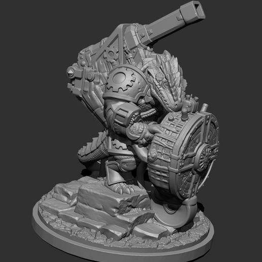🕍 Supportless Lizardmen Temple Enginneer・ STL File for 3D printing・Cults