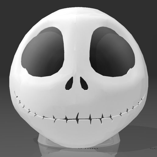 🍎 Suporte Alexa Echo Dot 4a e 5a Geração Jack Skellington Versão 2・ STL ...