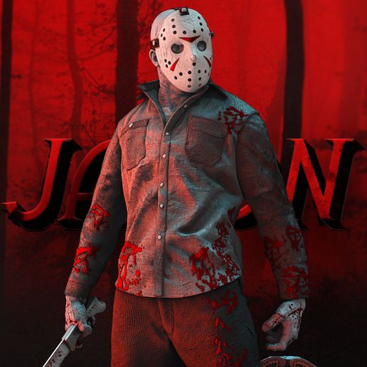 🗿 WICKED HORROR JASON SCULPTURE: TESTED AND READY FOR 3D PRINTING・ 3D ...