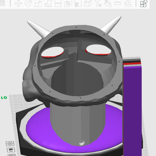 Free STL file Demon Zombie with LED Eyes 🧟 (3MF)・3D printing template ...
