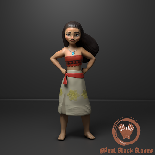 arquivo 3D Estátua de Moana - de Moana 2 👾 ・design para impressão 3D ...
