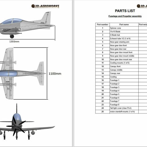 ️ Pilatus PC-21, 1100mm (TEST FILES)・Free 3D File for 3D printing・Cults