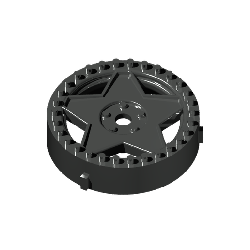 ⭐ 1 10 escala MST Rim Star Insert (deriva)・Archivo STL para Impresión ...