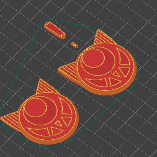 🪙 HSR Cipher Necklace and Coin・ STL File for 3D printing・Cults