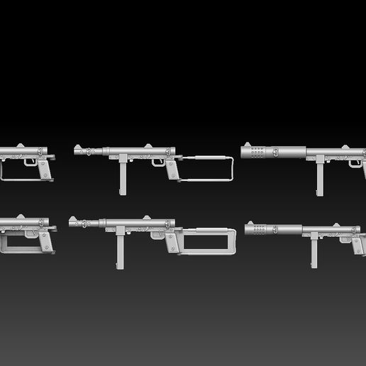 🔫 Carl Gustaf m45 sub-machine gun・ STL File for 3D printing・Cults