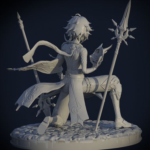🎮 XIAO GENSHIN IMPACT・ STL File for 3D printing・Cults