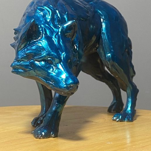 3D printed Wolf Rhythm • made with Elegoo・Cults