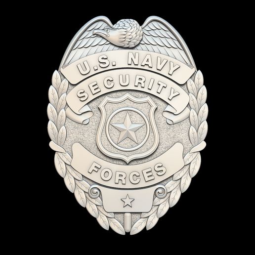 navy security forces badge