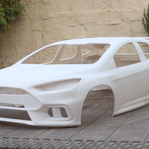 🚙 10TH SCALE FORD FOCUS RS・ STL File for ・Cults