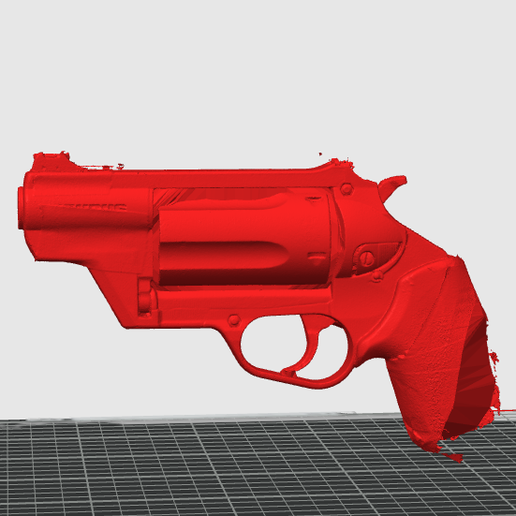 ♉ Taurus Polymer Poly Judge Revolver Actual 3D scan・ 3MF File for 3D ...