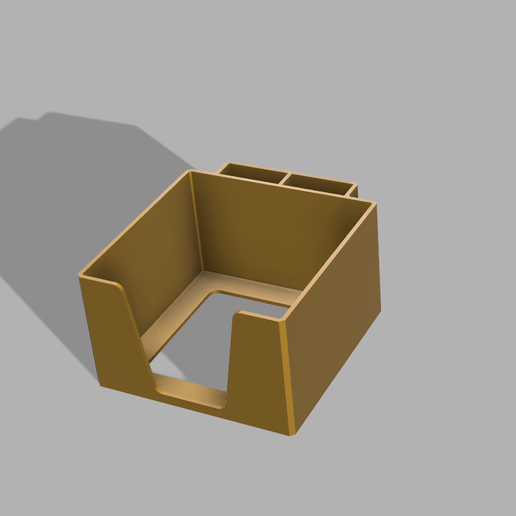 STL file Paper holder with pen holder 🖊️ ・Model to download and 3D ...