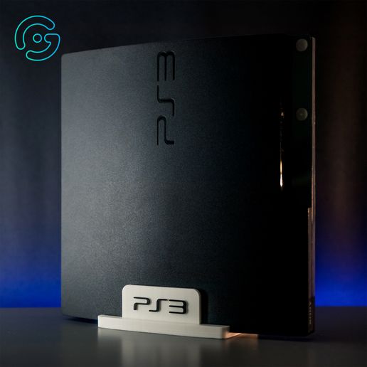 🎮 SUPPORT FOR SONY PLAYSTATION 3 - PS3・ STL File for 3D printing・Cults