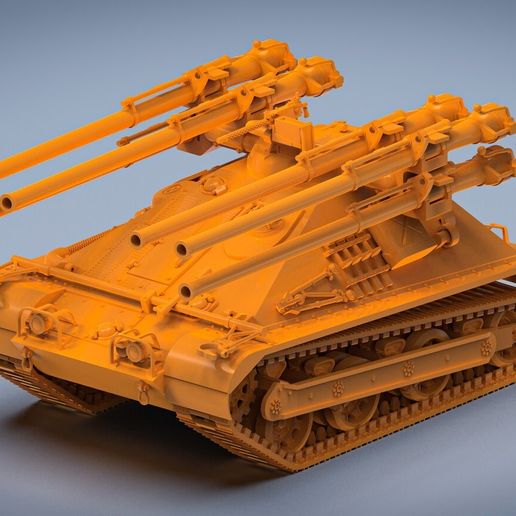 🪖 M50 Ontos American Tank 1/72・ STL File for 3D printing・Cults