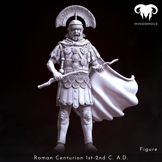 👤 Bundle - Roman Centurion 1st-2nd C. A.D. Discipline and Order!・ 3D ...